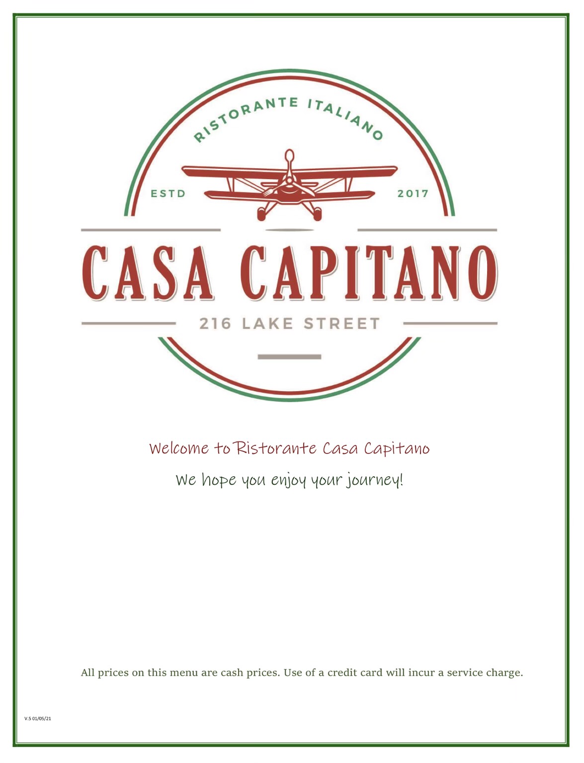 RISTORANTE CASA CAPITANO – Authentic Italian Cuisine