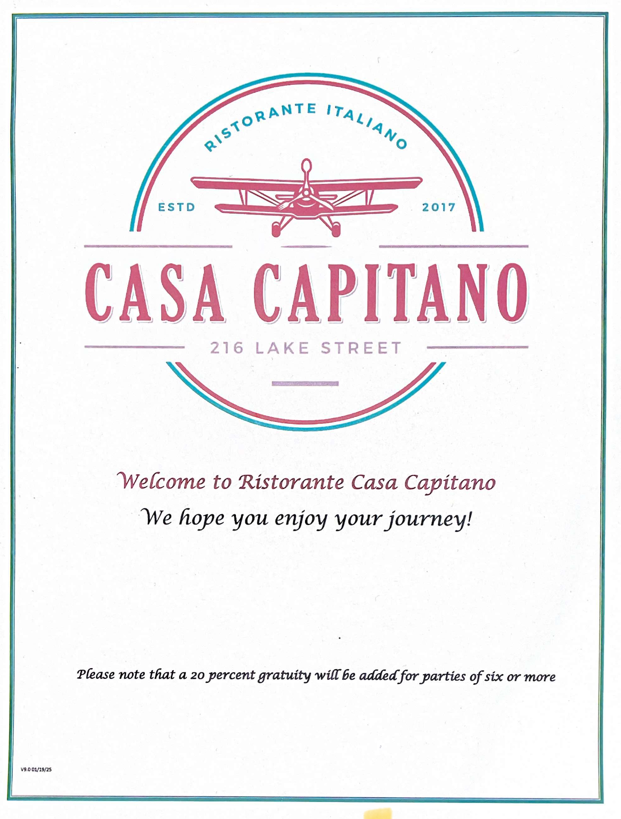 RISTORANTE CASA CAPITANO – Authentic Italian Cuisine